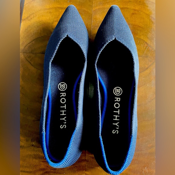 Rothy's | Shoes | Rothys Original Point Maritime Navy | Poshmark